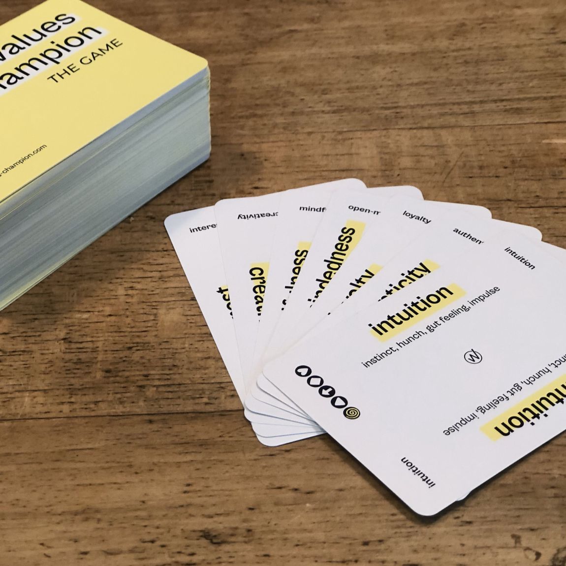 Values Cards Set (153 pieces)