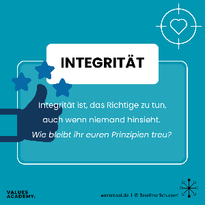 Wertekarte: Integritaet